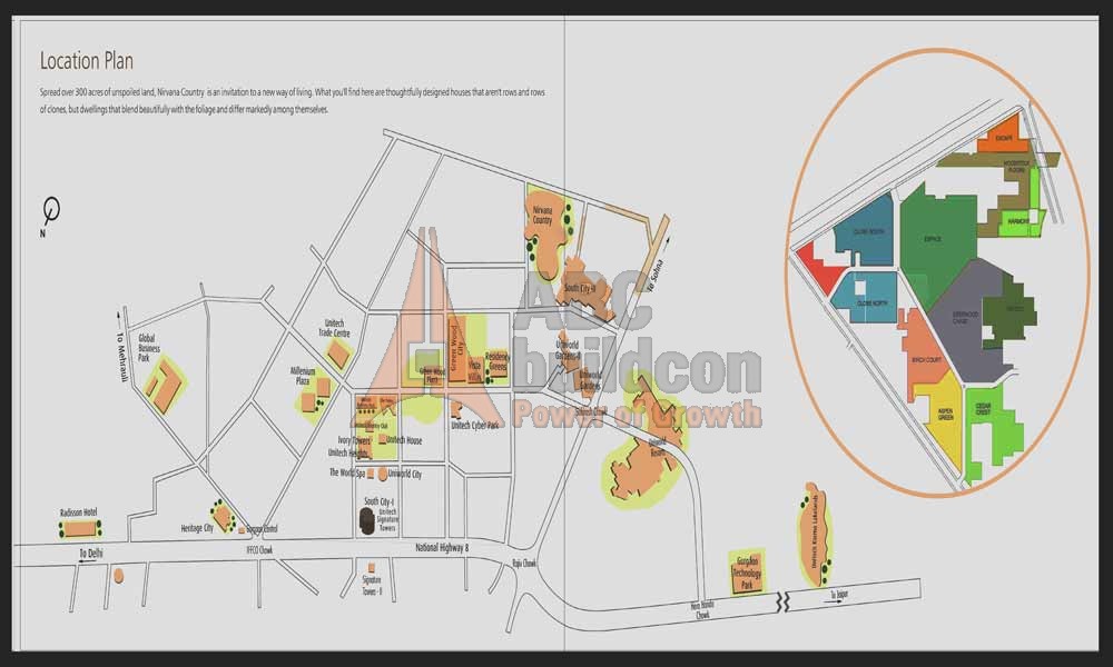Unitech Woodstock Floors, Sector 50, Gurgaon